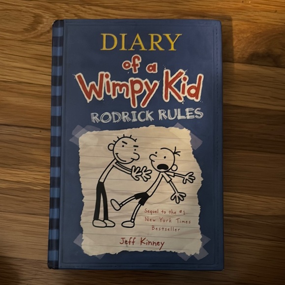 Toys | Diary Of A Wimpy Kid Rodrick Rules Blue Hardcover 2 | Poshmark